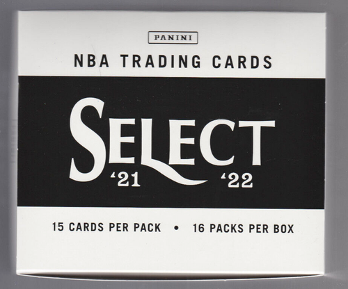 2021-22 Panini Select NBA Basketball Hanger Box 16 factory sealed packs ...
