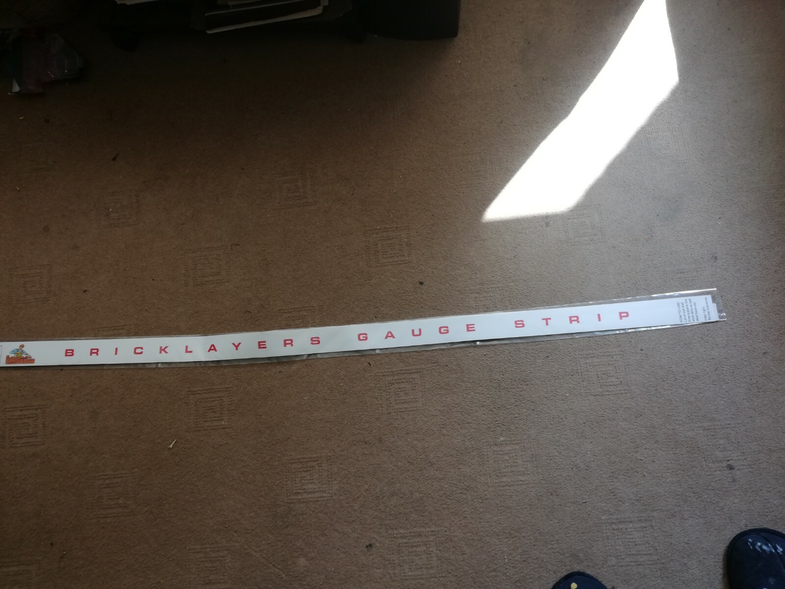 Bricklayers Gauge strips self adhesive | eBay UK