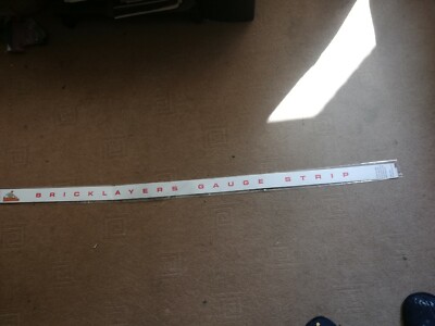 Bricklayers Gauge strips self adhesive | eBay UK