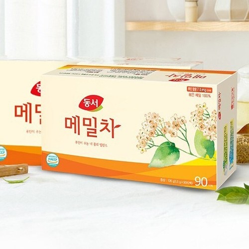 100% Pure Premium Tartary Buckwheat Tea, 90 Tea Bags Dongsuh Made in ...