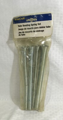 BRASSCRAFT SET # T073 / TUBE BENDING FLEXIBLE SPRINGS / SET OF 4 | eBay
