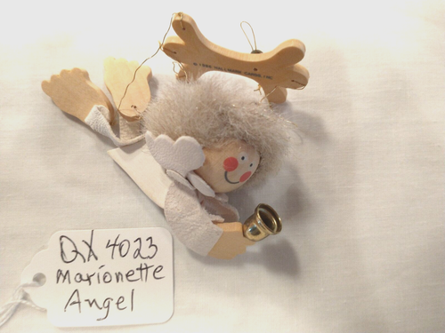 Hallmark Marionette Angel Ornament 1986 QX4023 VERY RARE - NO BOX | eBay