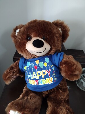 Build A Bear Baseball Bear With Shirt | eBay