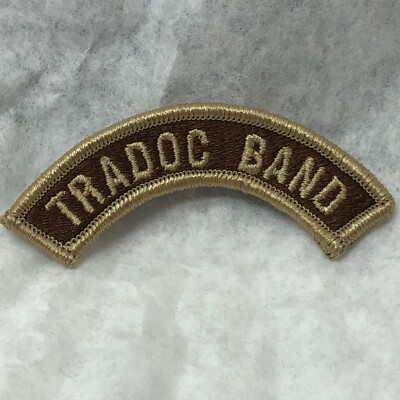 Military Patch Badge ACR Tab TRADOC Band Tan Edge | eBay