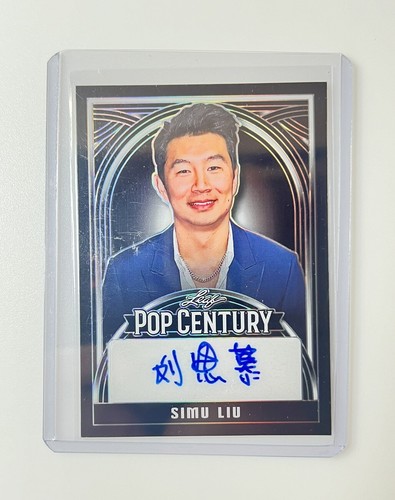 2024 Leaf Pop Century Simu Liu Auto Autograph Card 3/3 | eBay
