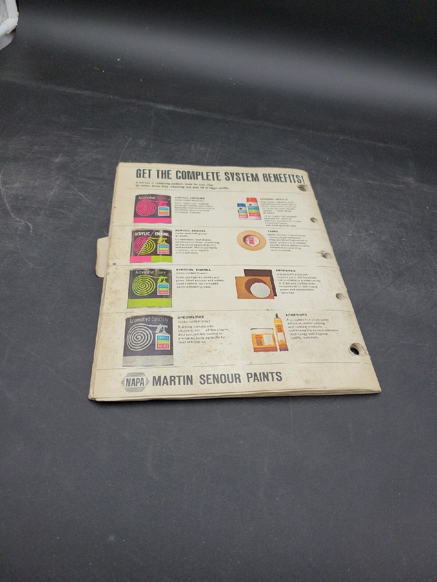 Carta De Colores De Pintura De Martin Senour