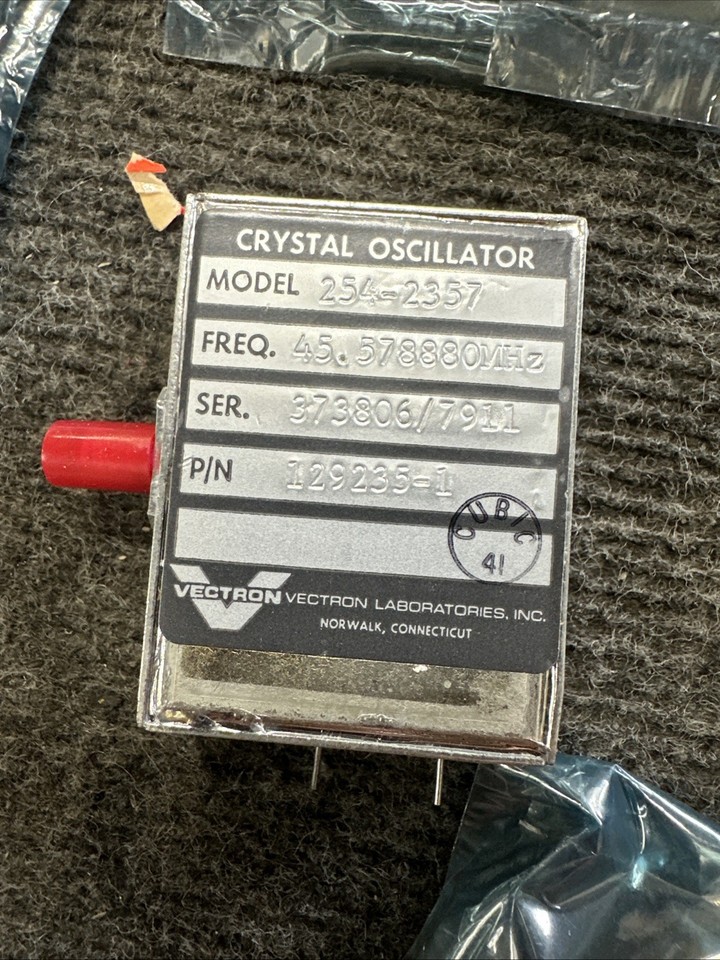 39 pcs Vectron Crystal Oscillator 254-2357 254-2160 XTAL OSC | eBay