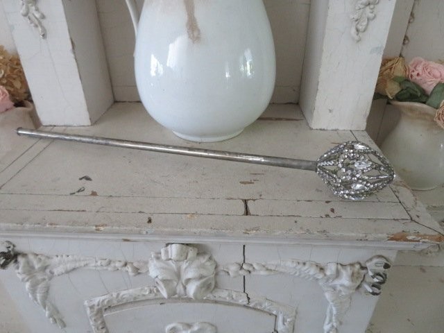 GORGEOUS RHINESTONE SCEPTER For Statue or Display OVAL Shape ...