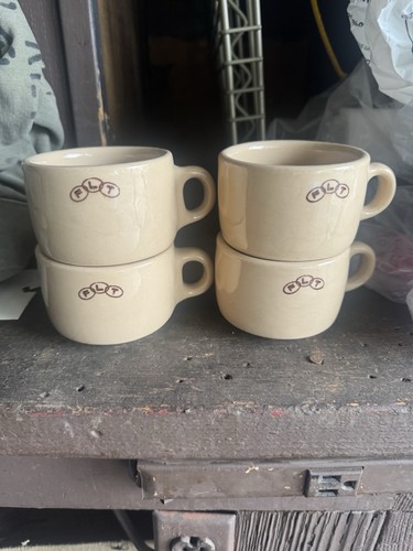 Vintage TEPCO FLT Mugs Friendship Love Truth Odd Fellows Ware Set Of 4 ...