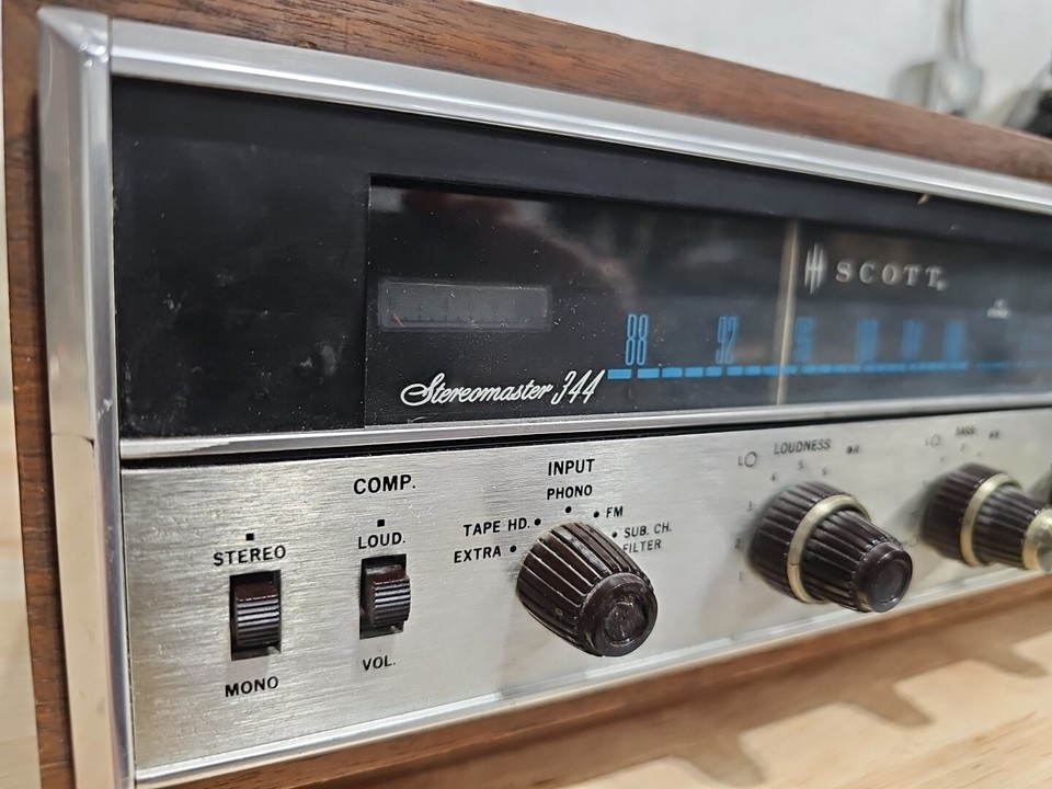 H H Scott Stereomaster 344 Stereo Reciever | eBay
