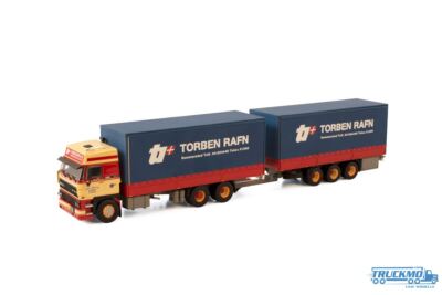 WSI Models Torben Rafn DAF 3600 Space Cab 6x2 Planen-Hängerzug 01-3281 | eBay.de