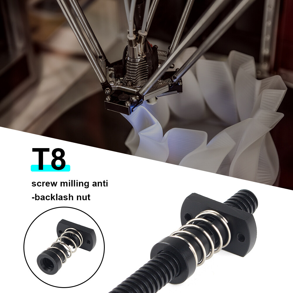 AU 3D Printer T8 POM Lead Screw Nuts for Lead 8mm Threaded Screw Rod | eBay