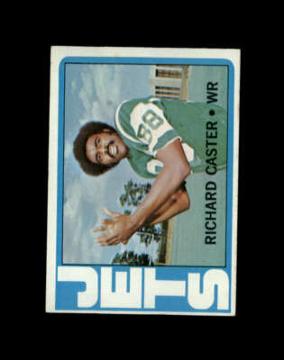 1972 Topps Football #068 Richard Caster RC STARX 5 EX CS96476 | eBay