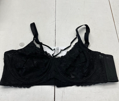 HSIA Black Lace Full Coverage Minimizer Bra Women's Size 42C NEW | eBay