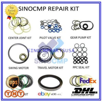 Swivel Joint Seal Kit For Komatsu PC200-6 PC200LC-6 Excavator Repair ...