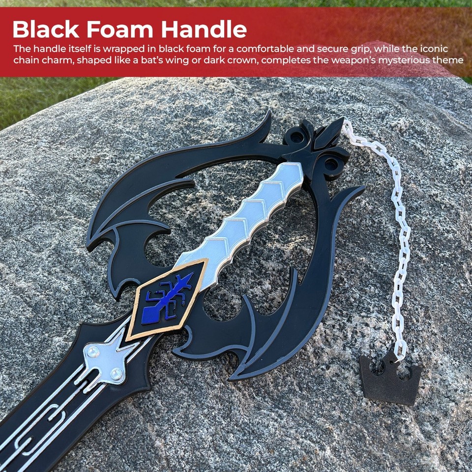 Kingdom Hearts Oblivion Keyblade A Dark and Powerful Replica Sword ...