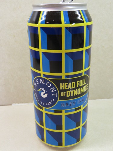 Craft Beer Can ~ FREMONT Brewing Head of Dynomite IPA v44 ~ Seattle ...