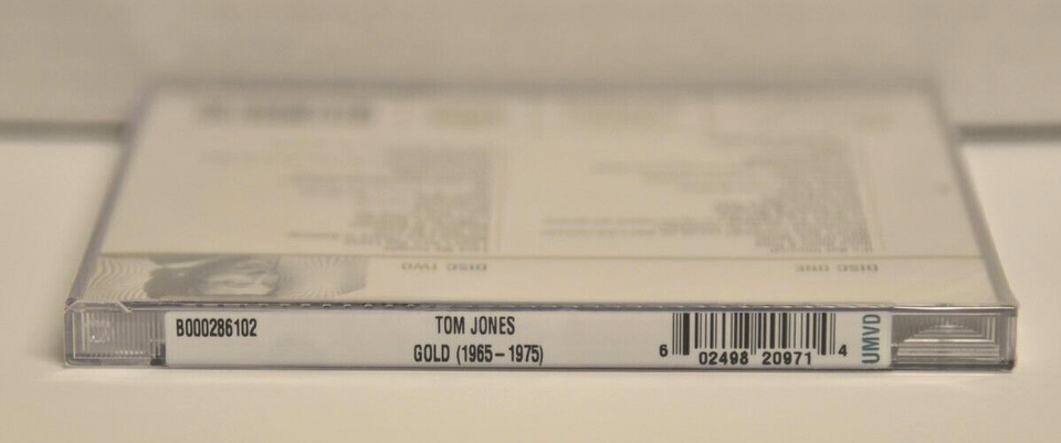 TOM JONES - GOLD - 1965-1975 DEFINITIVE 2CD COLLECTION - REMASTERED ...