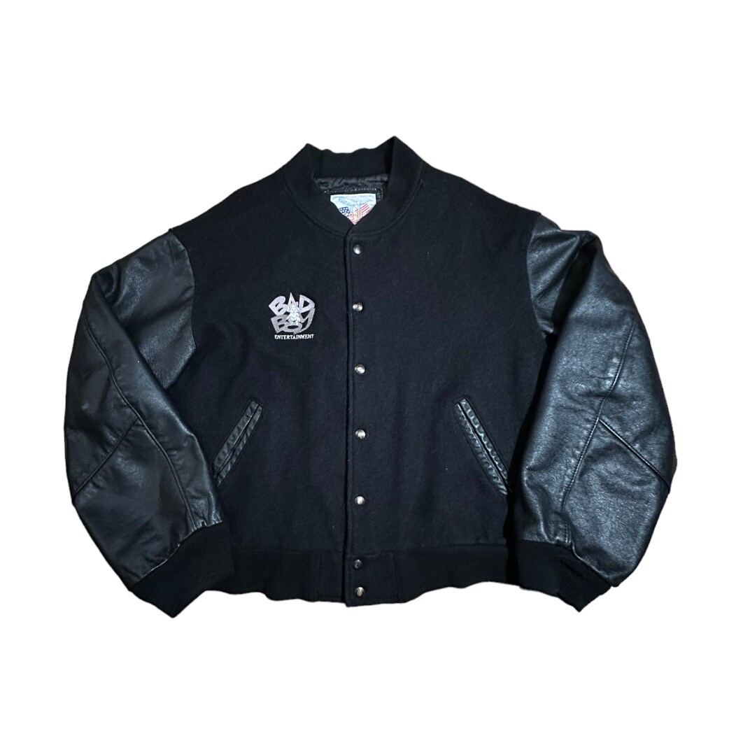Vintage 99’ Puff Daddy Forever Bad Boy Ent. Excelled Varsity Wool ...