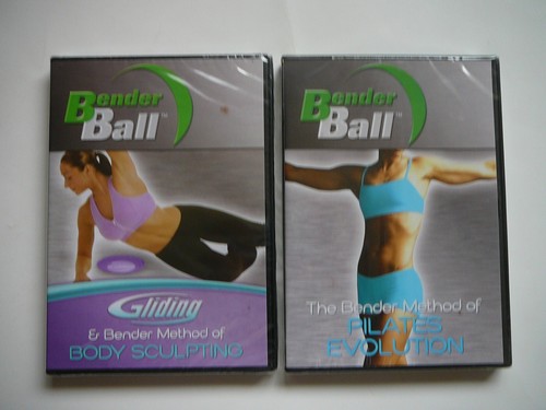2 NEW BENDER BALL WORKOUT DVDS-BENDER METHOD PILATES EVOLUTION & BODY ...