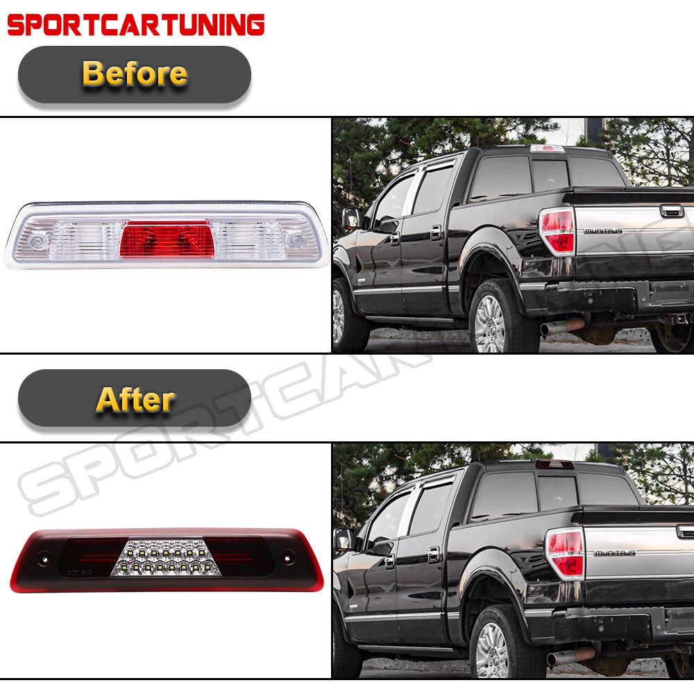 3rd Third Brake Lights LED Rear Reverse Tail Cargo Lamp For 2009-2014 ...