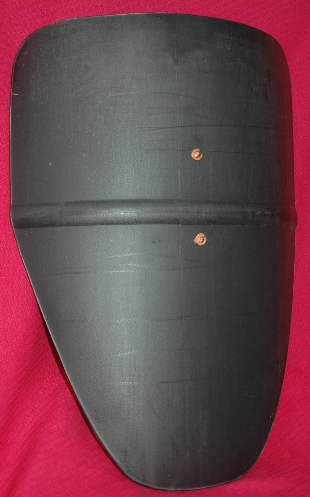 Indestructible Black HDPE Armored Combat Shield SCA LARP REN RAPIER ...