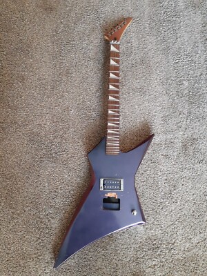 1 piece Curly Maple Radical Heavy Metal Project Guitar | eBay