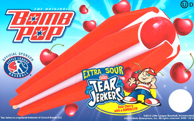 2014 Bomb Pop Tear Jerkers Extra Sour Ice Cream Truck Sticker Decal 8 ...