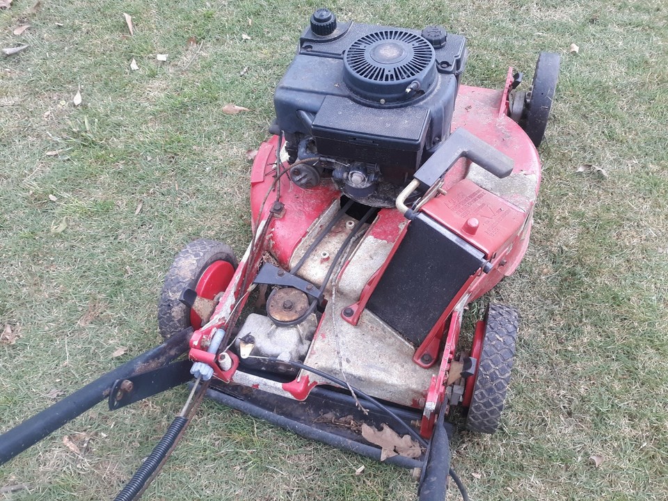 Vintage Toro aluminum deck Lawnmower - | eBay