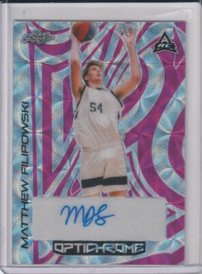 MATTHEW FILIPOWSKI 2023 Leaf Optichrome Pink 1/5 AUTO | eBay