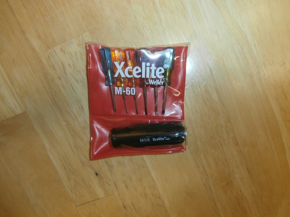 XCELITE M60/ M60N MINI JEWELERS SCREWDRIVER KIT,7 PC,NEW | eBay