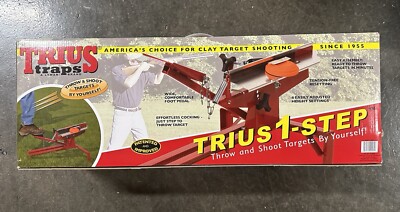 Trius Traps 1-Step Clay Target Thrower 799916998722 | eBay