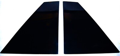 PONTIAC FIERO NEW REAR SAIL PANEL QUARTER GLASS NOTCHBACK COUPE WINDOW ...