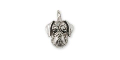 Boxer Charm Jewelry Sterling Silver Handmade Dog Charm BX9-C | eBay