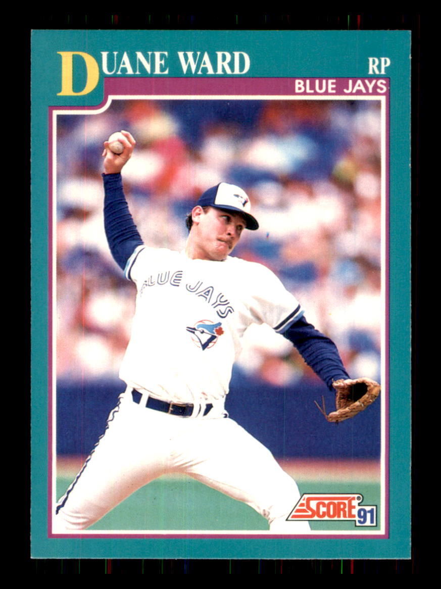 1991 Baseball Score Duane Ward Toronto Blue Jays #561 | eBay