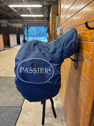 Black Passier Compact dressage saddle | eBay