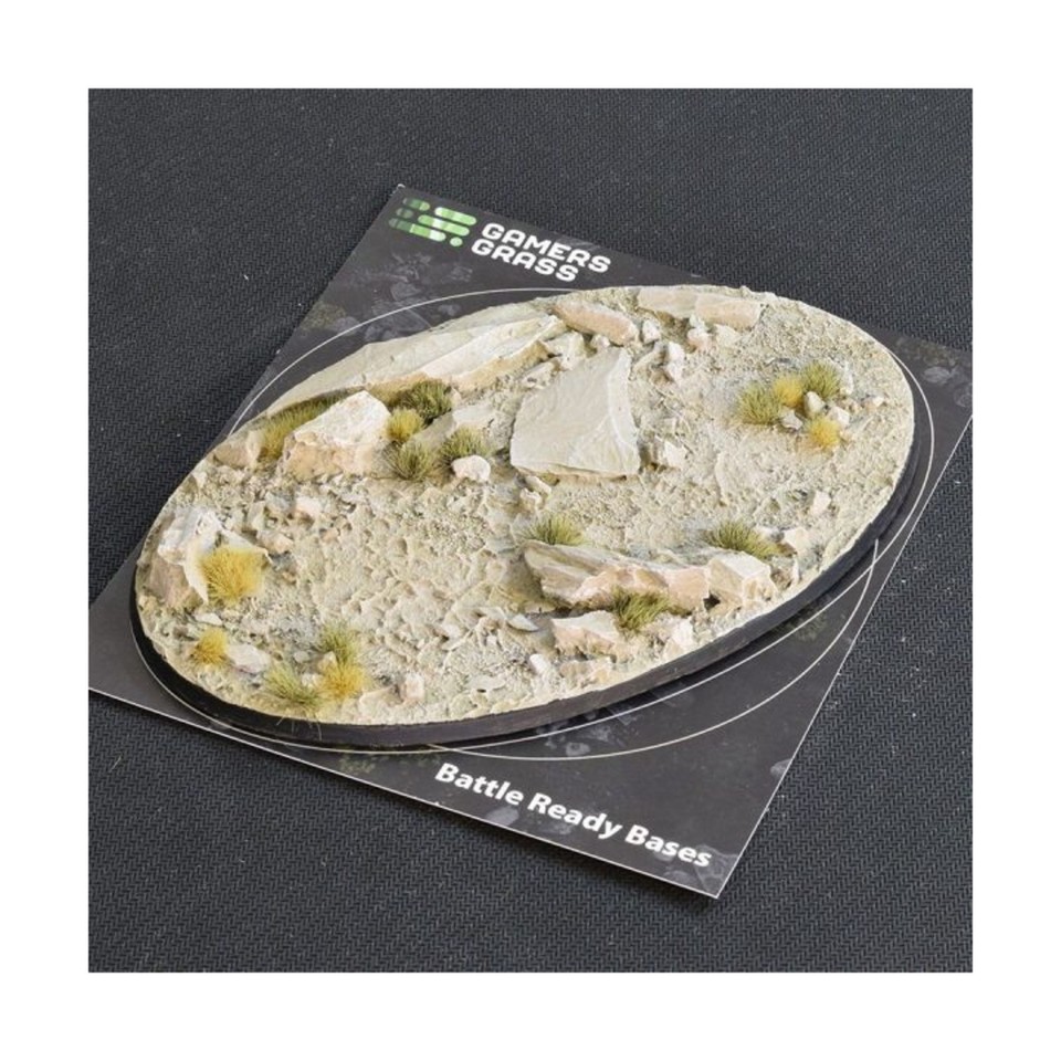 Gamers Grass Finished Bases Arid Steppe Base - Oval 170mm Pack New | eBay
