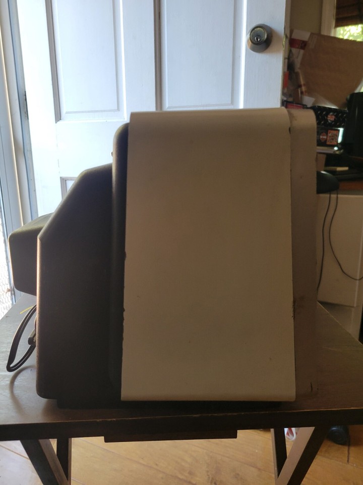 Zenith TV 13" Tube Television Retro Flip Knobs Vintage Working Black ...