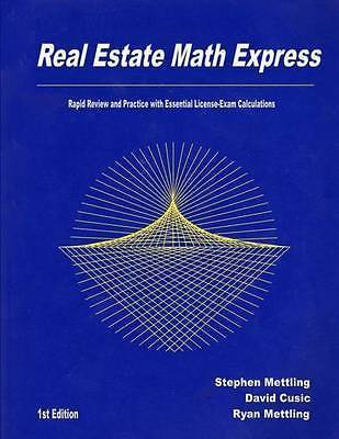 Real Estate Math Express: Rapid Review and Practice with Essential ...