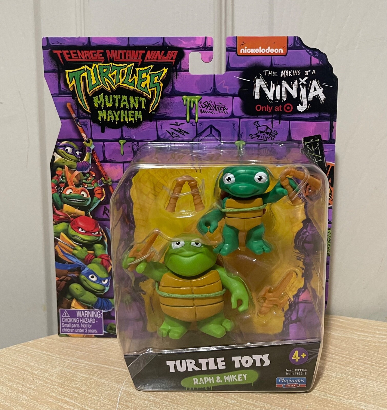 Playmates Teenage MUTANT MAYHEM NINJA Turtles TMNT MOVIE Figures Choose ...