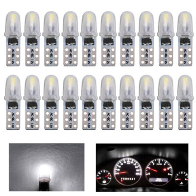 20x T5 74 2-SMD LED Instrument Panel Dash Dashboard Gauge Light Bulb 17 ...
