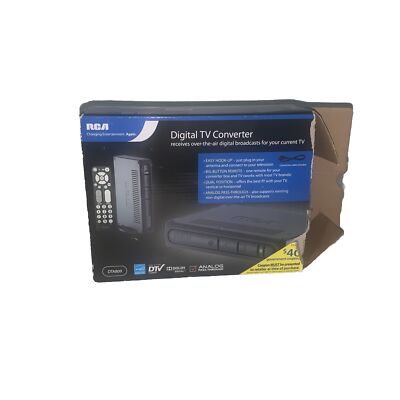 RCA DTA800B1 Digital-to-Analog TV Converter Box | eBay