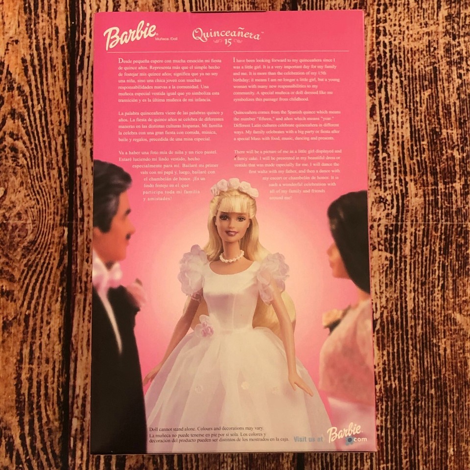 NEW Quinceanera Barbie 15th Birthday Blonde 2000 Mattel 50285- NRFB | eBay