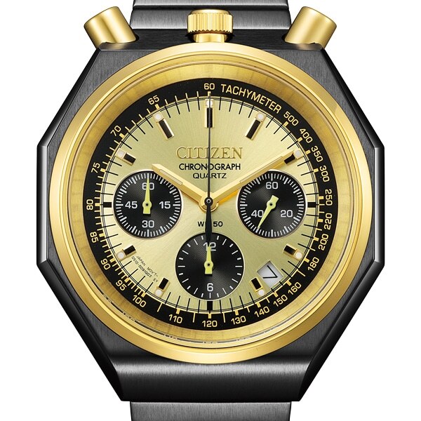 CITIZEN Record Label x TiCTAC 40th Anniversary Tsuno Chrono AN3704-53P ...
