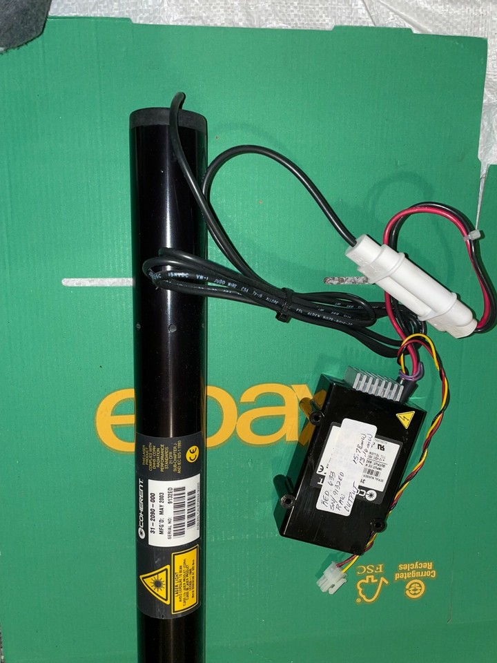 Coherent Laser 633nm 31-2090-000 + power supply -Perkin Elmer ASCEX01 ...