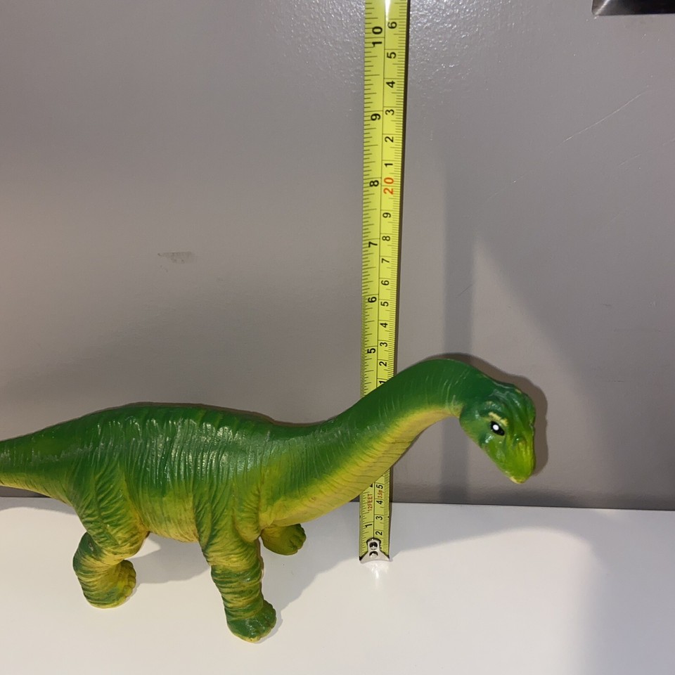 Vintage Learning Resources green yellow dinosaur Brontosaurus | eBay UK