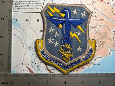 Patch , Air Force USAF 4157th Strategic Wing, Eielson AFB , SPT B-52 RC ...