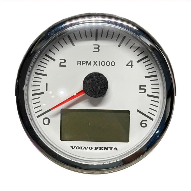 White Tachometer