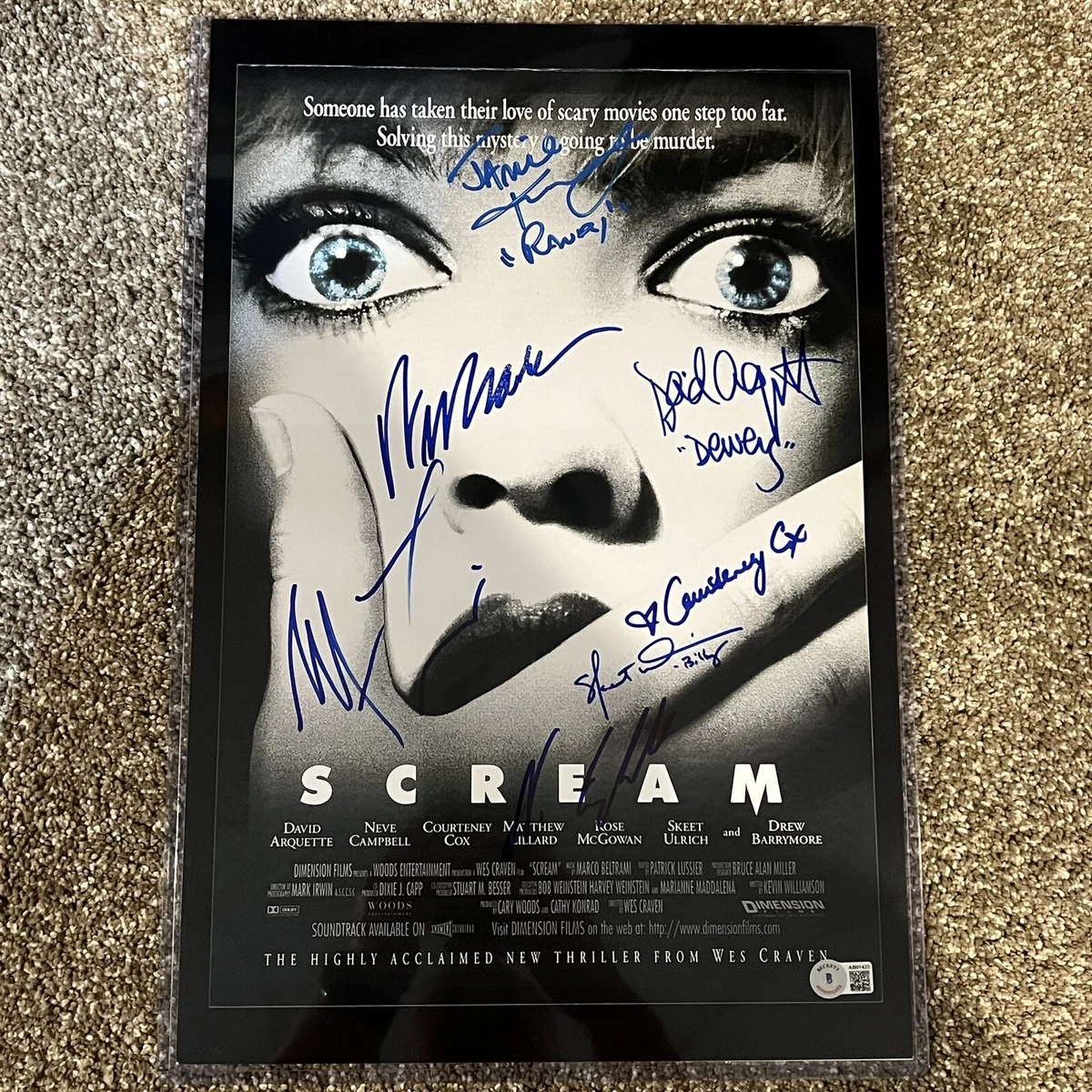 Original Scream Poster