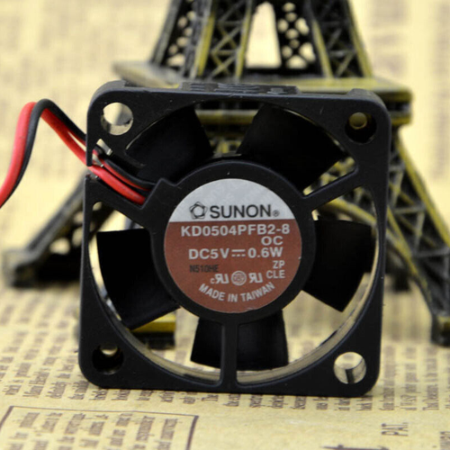 KD0504PFB2-8 40x40x10mm 4010 DC 5V 0.6W Cooling Fan 2pin Connector ...